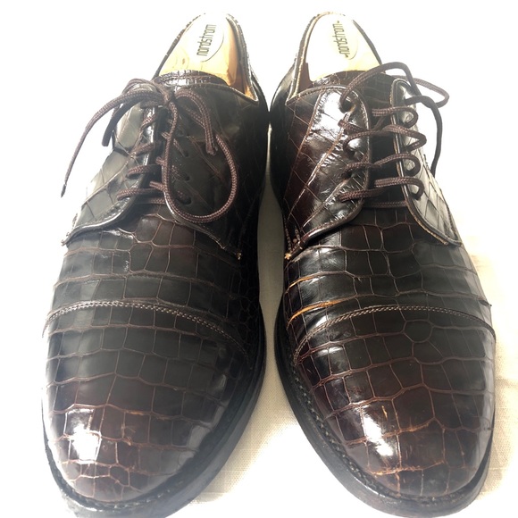 Heinrich Dinkelacker | Shoes | Classic Alligator Gentlemans Dress Shoe ...